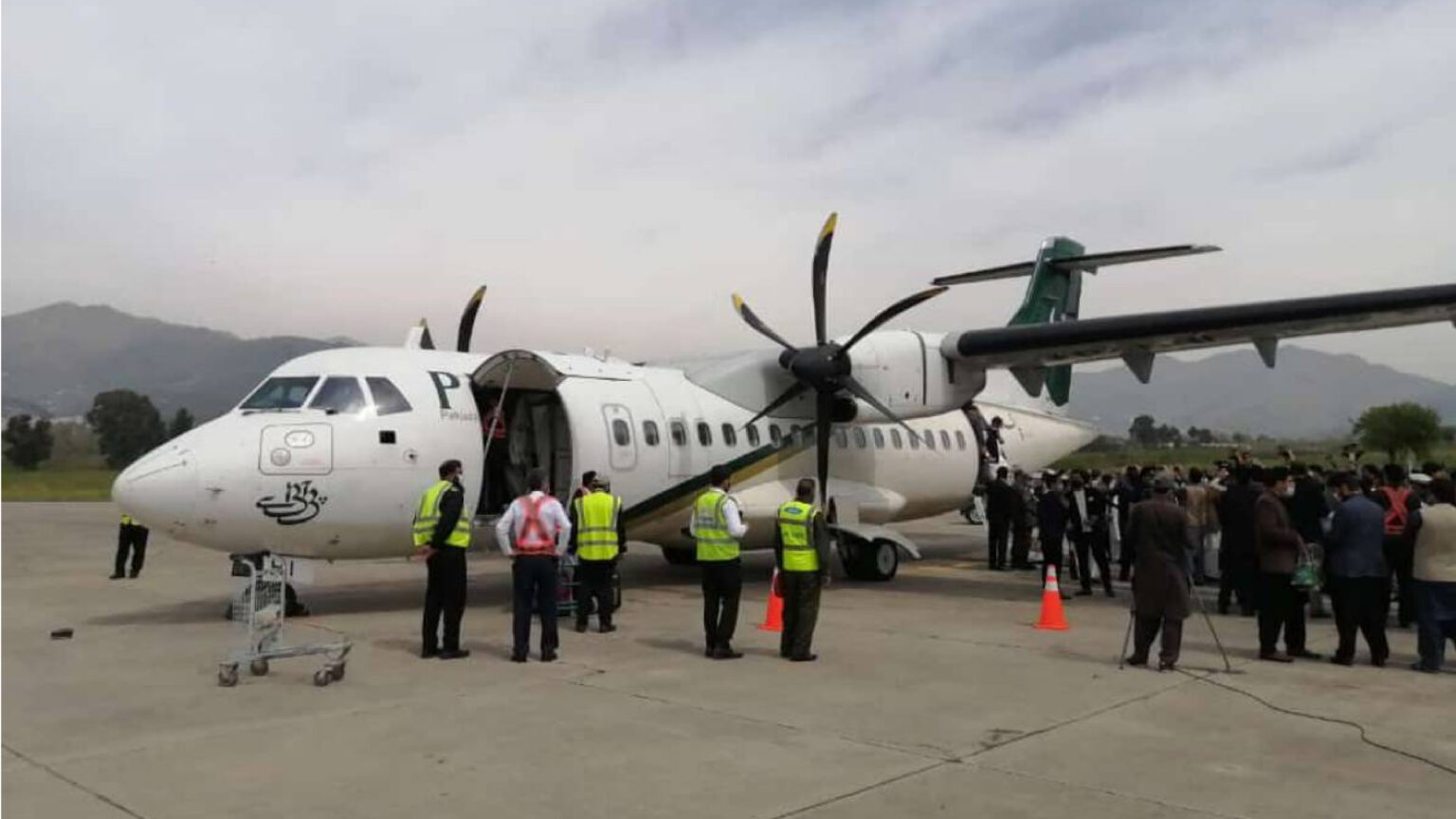 After 17 years gap PIA flight lands at Saidu Sharif Airport in Swat Valley