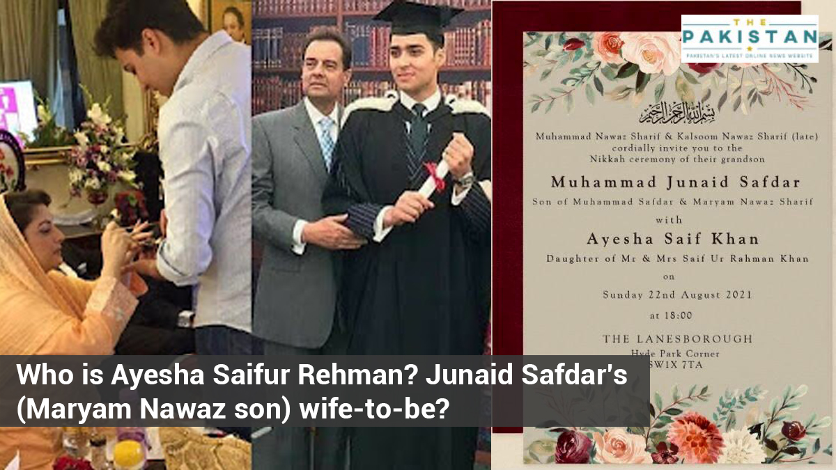 Junaid Safdar to marry Saif-ur-Rehman’s daughter in London
