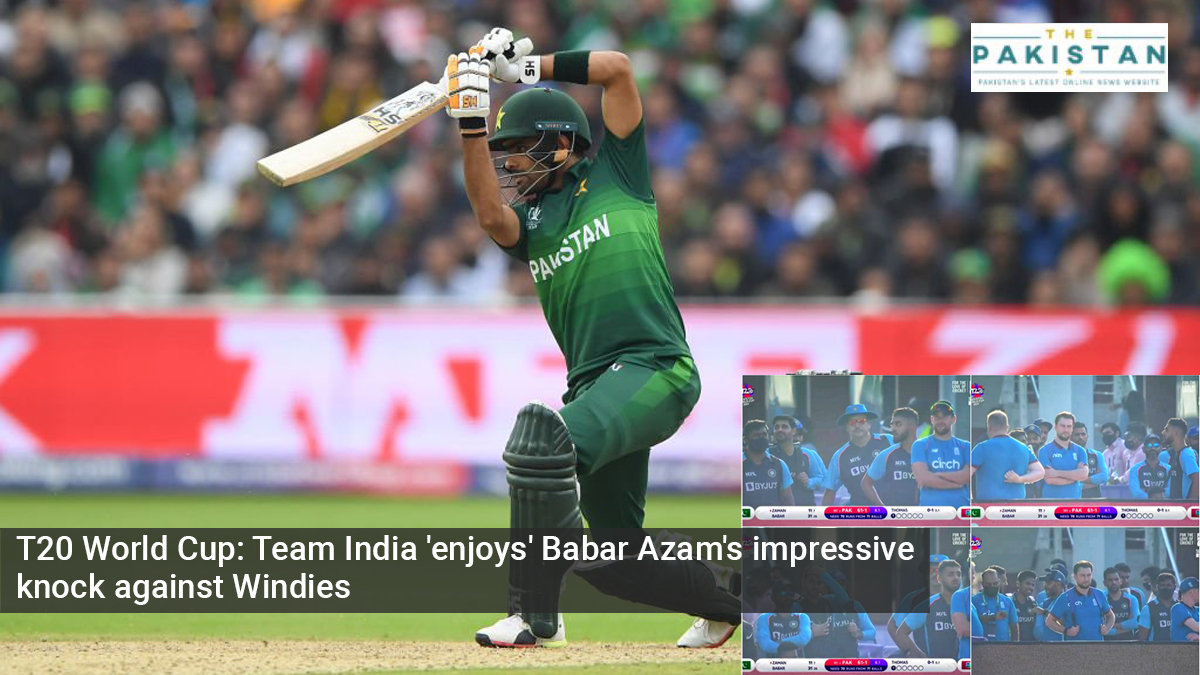 Pakistani skipper Babar Azam displayed an impressive knock in the Men ...