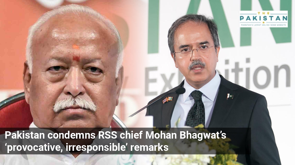 Pakistan condemns RSS Chief’s ‘provocative’ statement