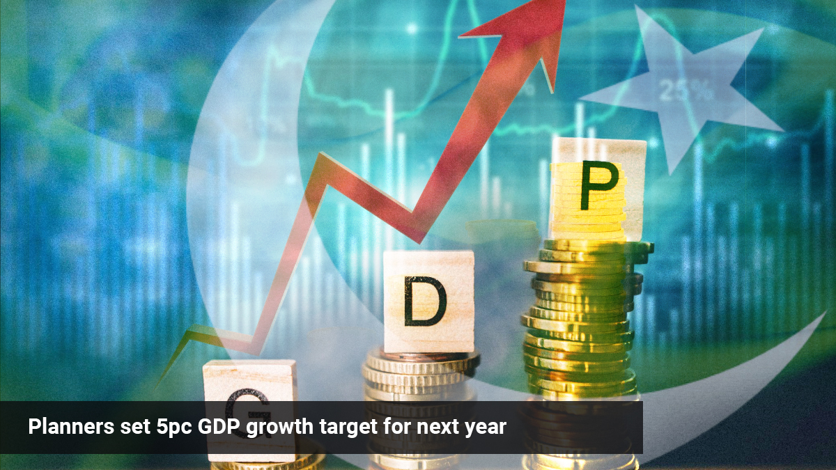 Planners set 5pc GDP growth target for next year
