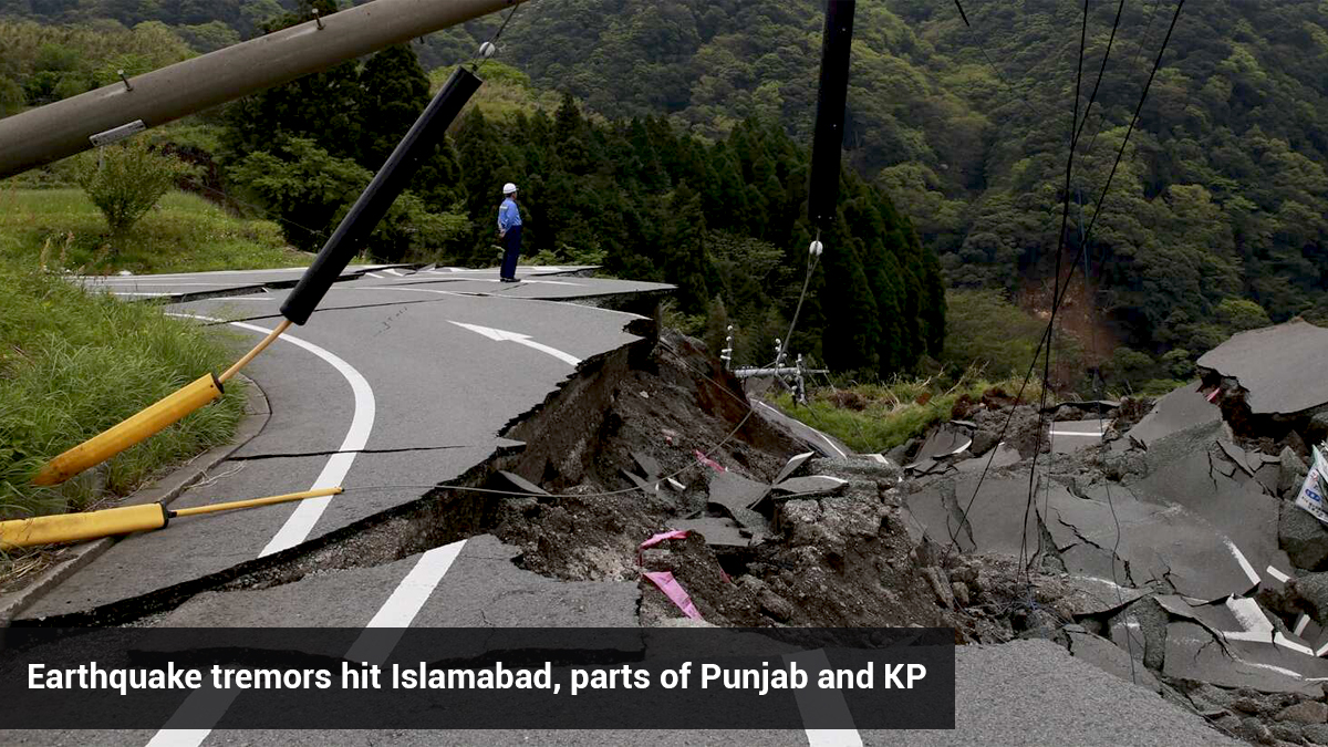 Earthquake tremors hit Islamabad, parts of Punjab and KP