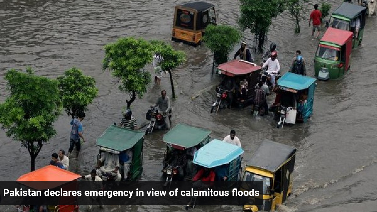 Pakistan Declares Emergency In View Of Calamitous Floods