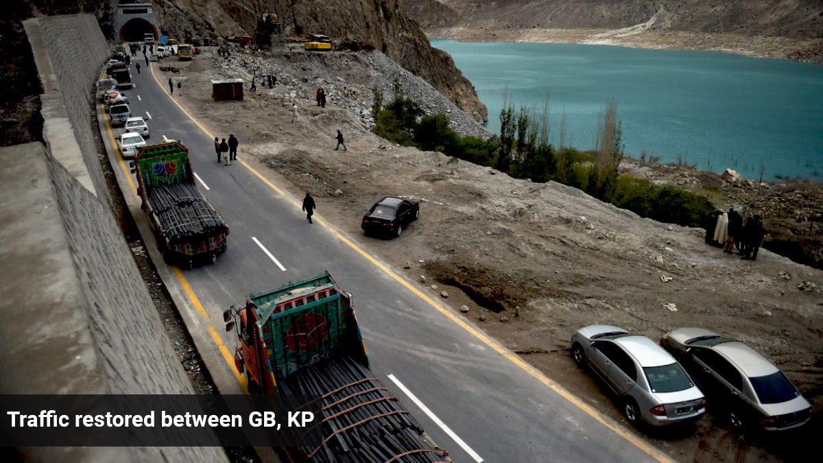Traffic Restored Between Gilgit-Baltistan, KP