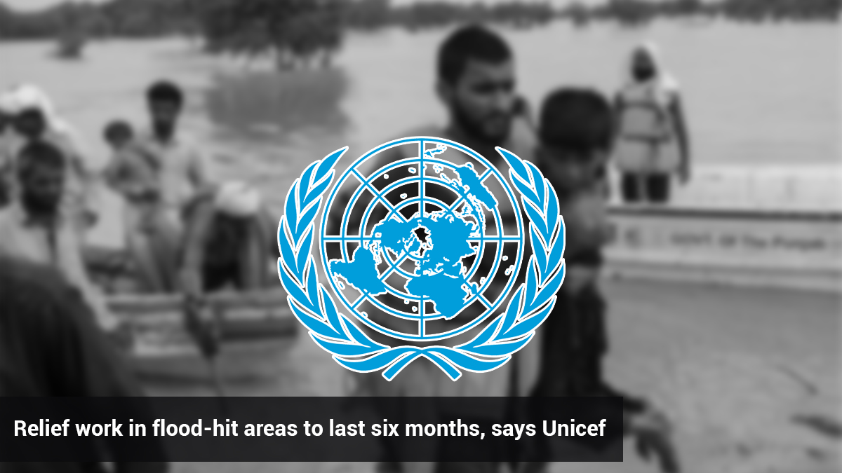 Relief Work in Flood-Hit Areas to Last Six Months, Says Unicef