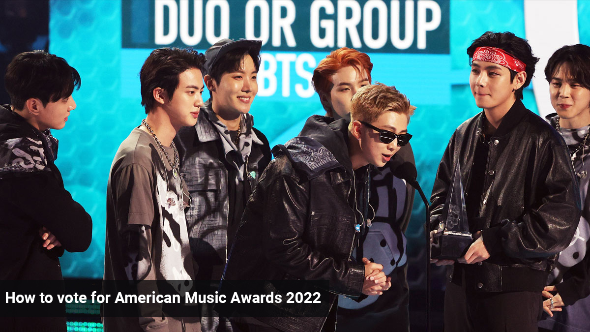 How to Vote For American Music Awards 2022