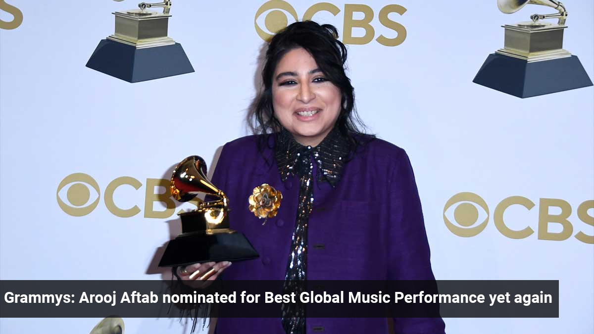 Grammys: Arooj Aftab Nominated For Best Global Music Performance Yet Again