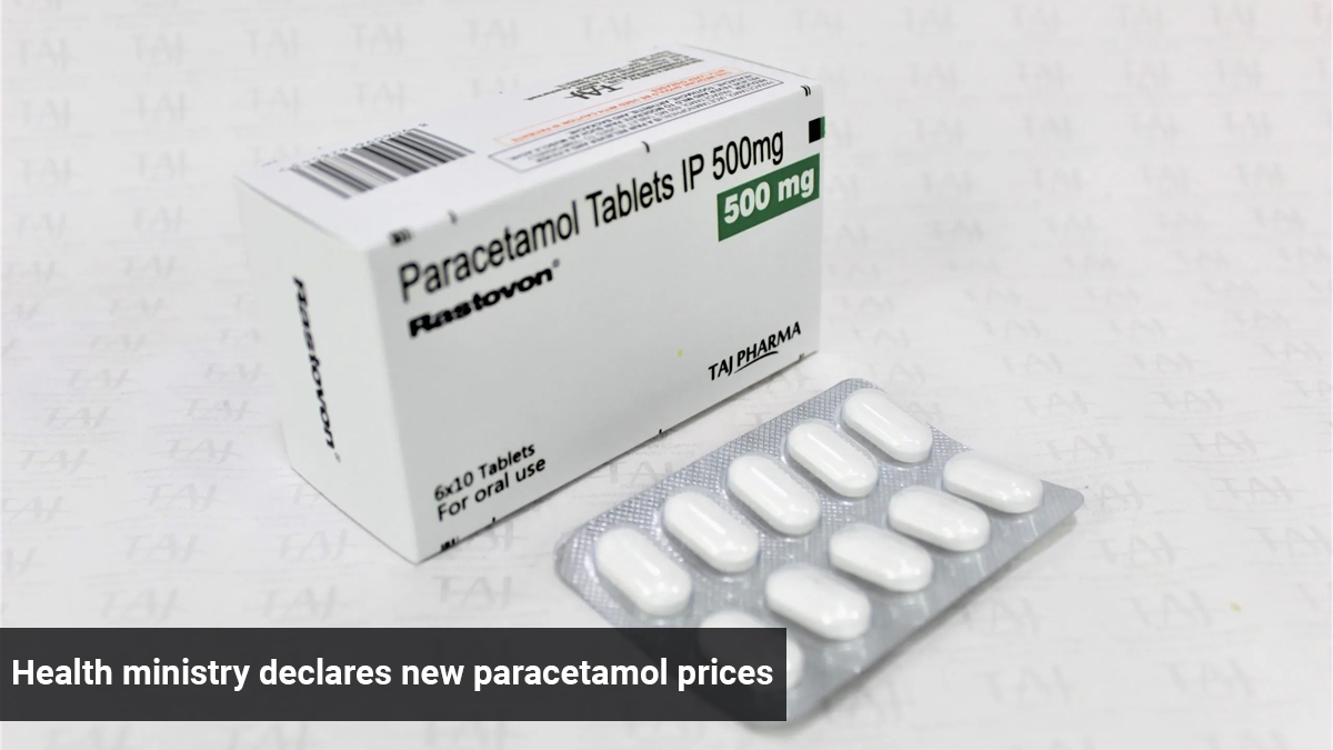 Health Ministry Declares New Paracetamol Prices