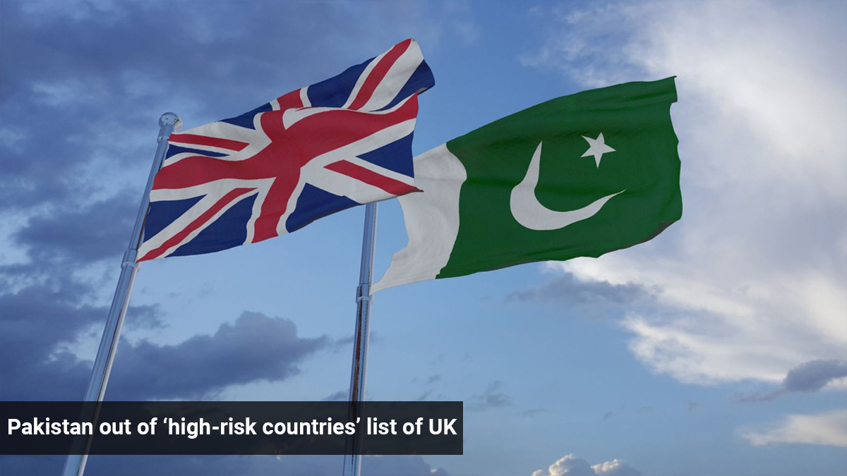Pakistan Out of ‘High-Risk Countries’ List of UK