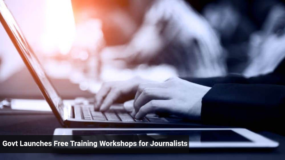 Government launches free journalist training workshops