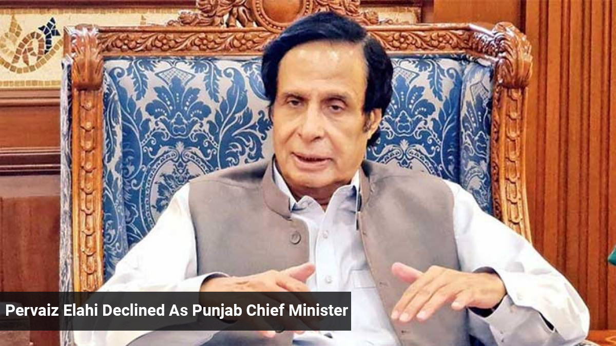 Parvez Elahi ‘Denotified’ As Punjab Chief Minister