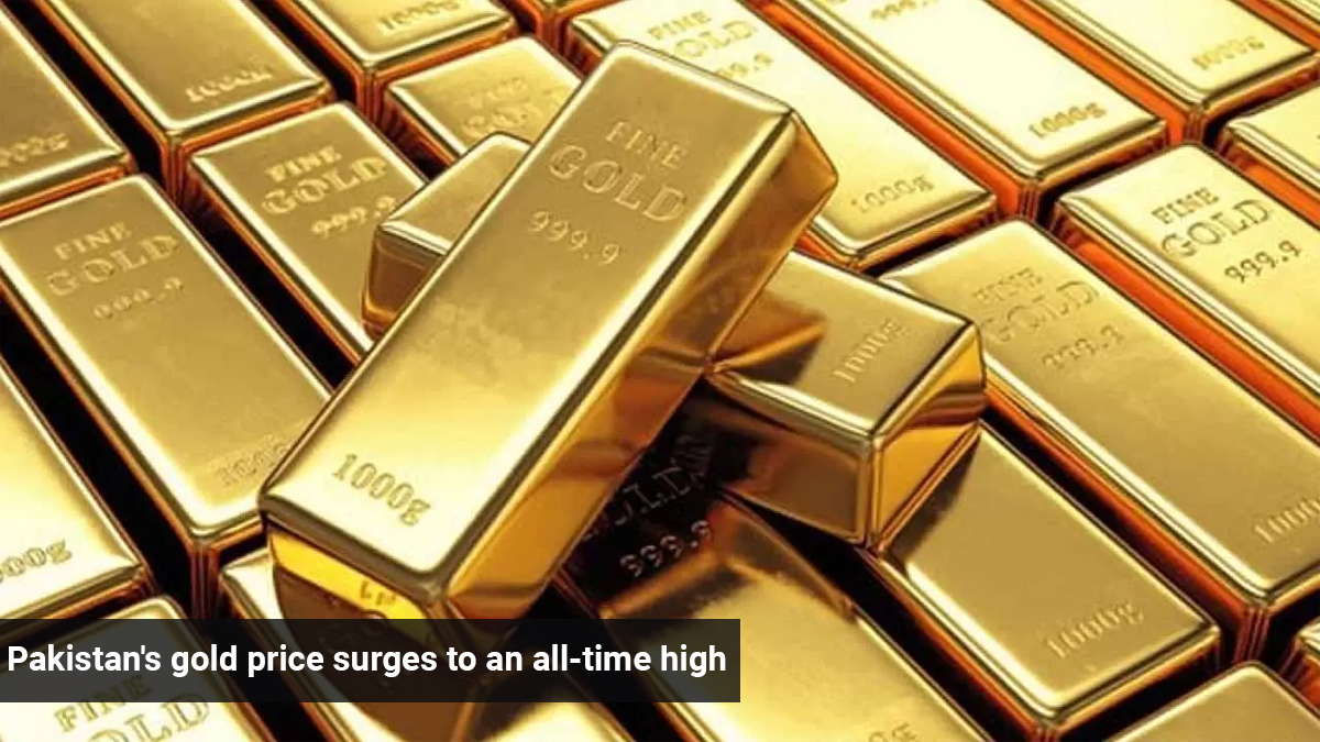 Pakistan's Gold Price surges to an all-time high