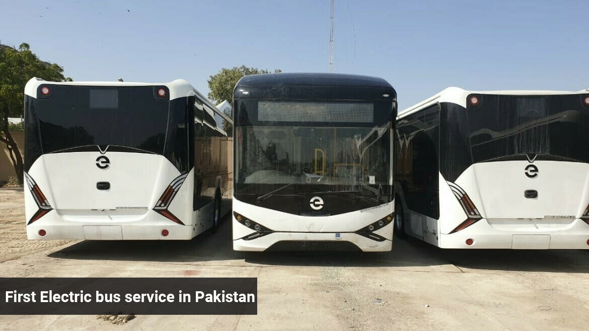 First electric bus service in Pakistan