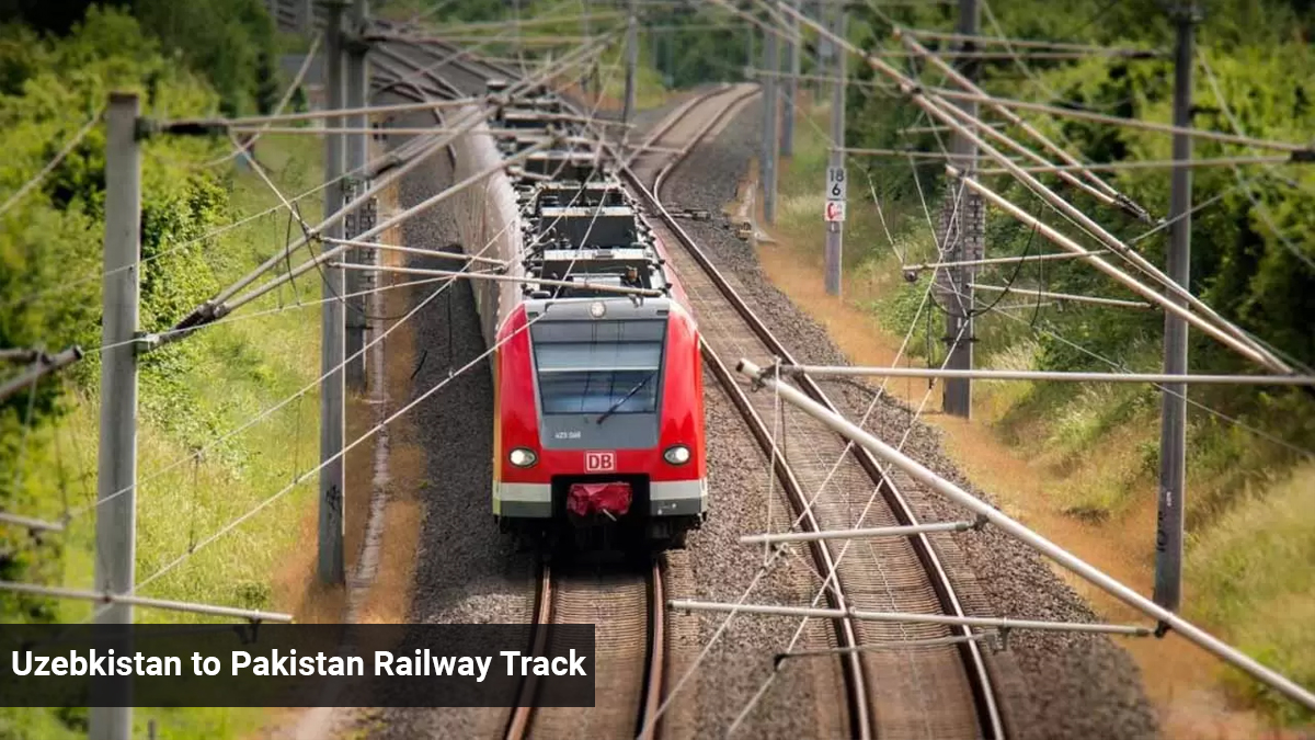 Uzbekistan to Pakistan Railway Track