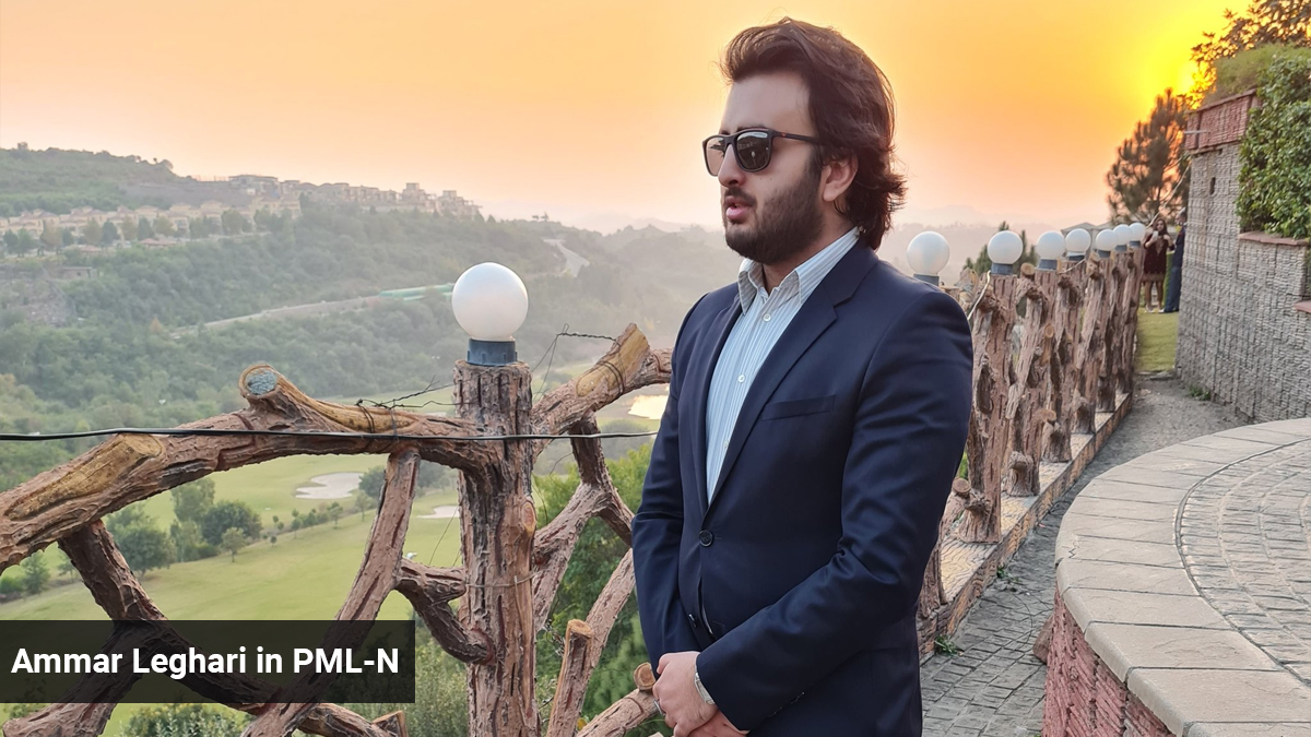 Ammar Leghari in PML-N