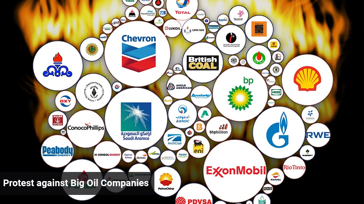 Protest against Big Oil Companies