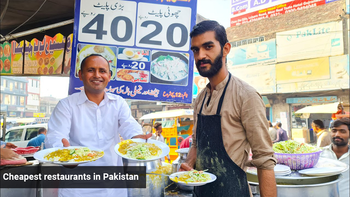 5 Cheapest Restaurants in Pakistan