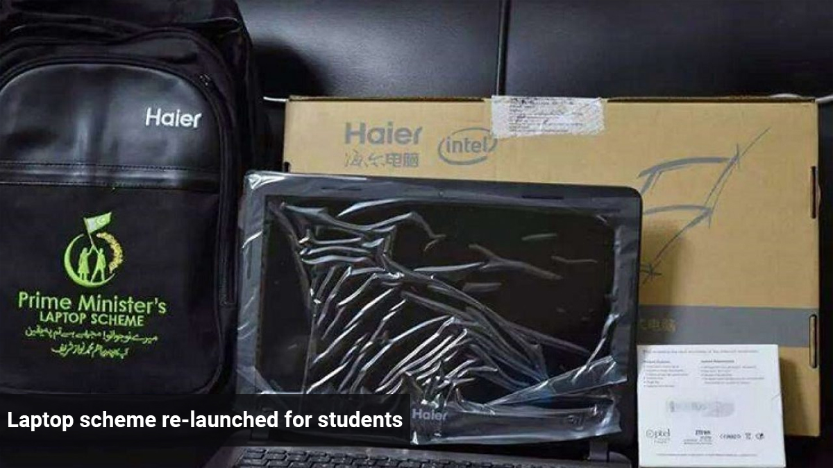 Laptop scheme re-launched for students