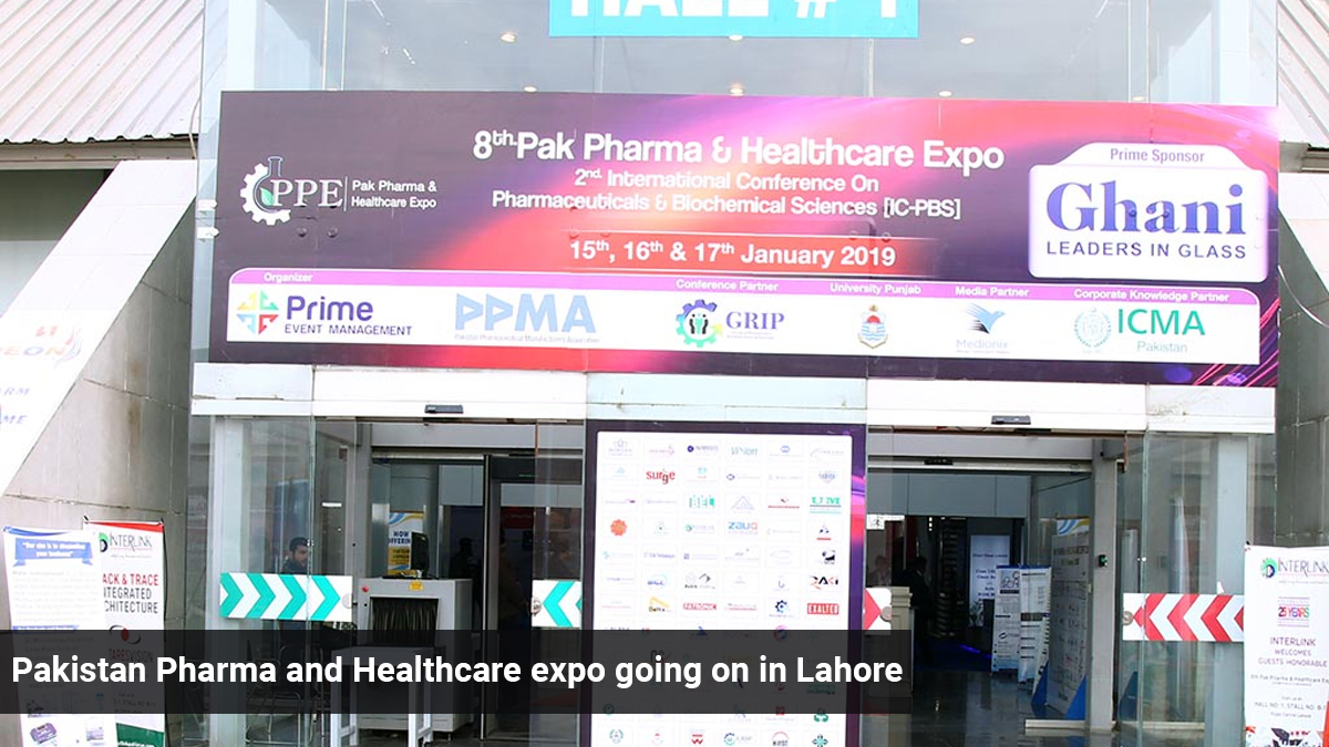 Pakistan Pharma and healthcare expo going on in Lahore