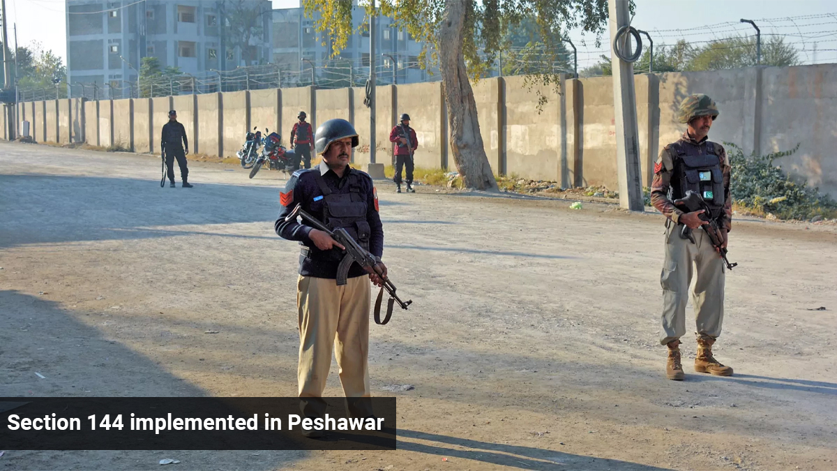 Section 144 implemented in Peshawar