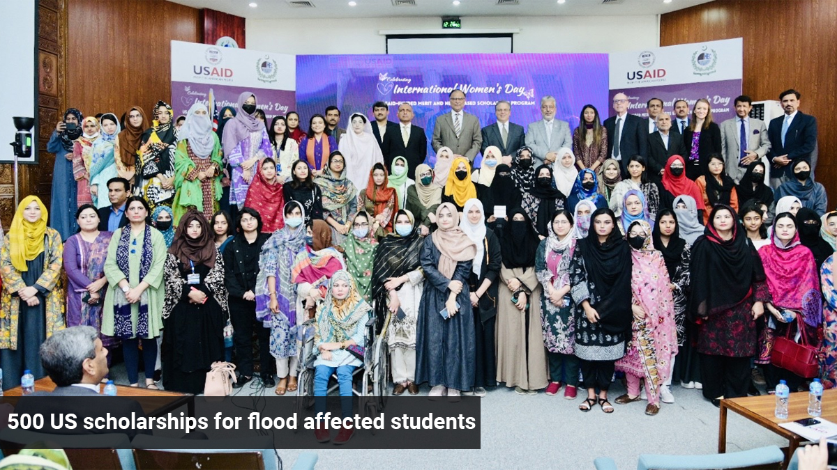 500 US scholarships for flood affected students