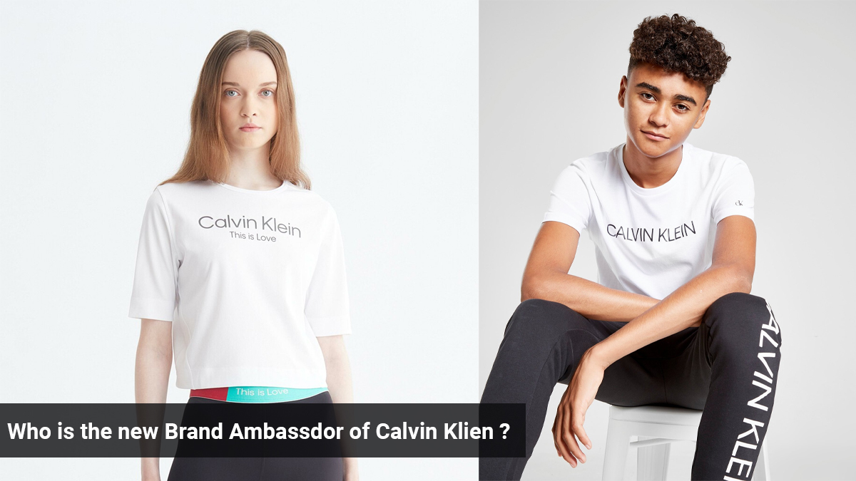 Who is the new Brand Ambassador of Calvin Klein