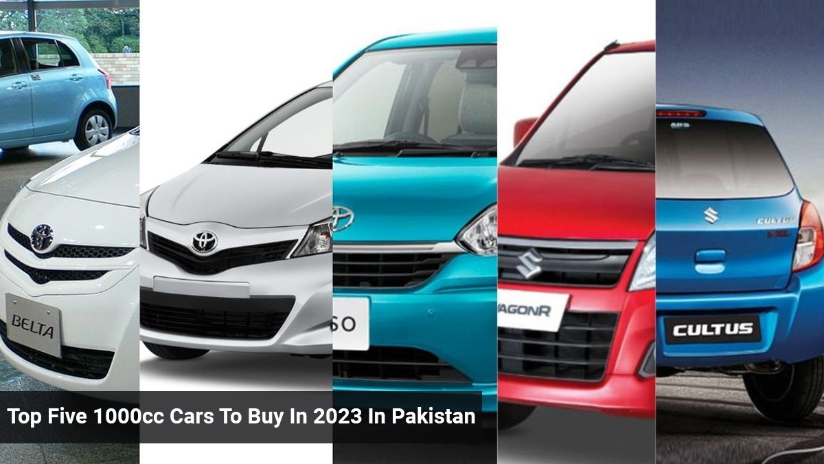 Top Five 1000cc Cars To Buy In 2023 In Pakistan