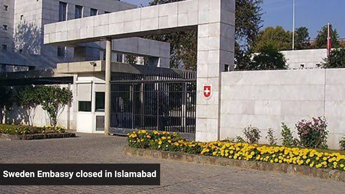 Sweden Embassy closed in Islamabad