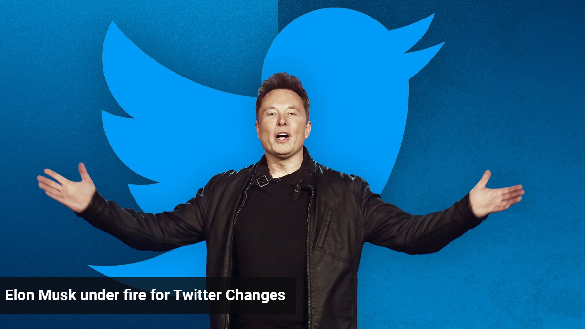 Elon Musk under Fire after Twitter Changes