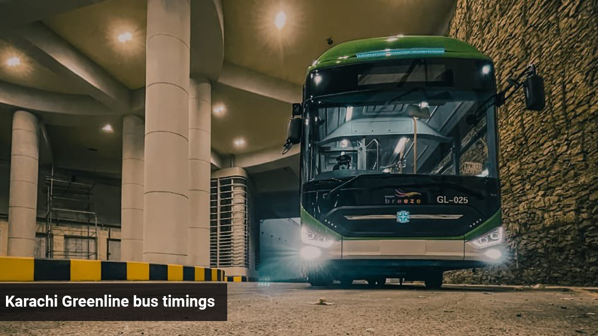 Karachi Greenline Bus Timings