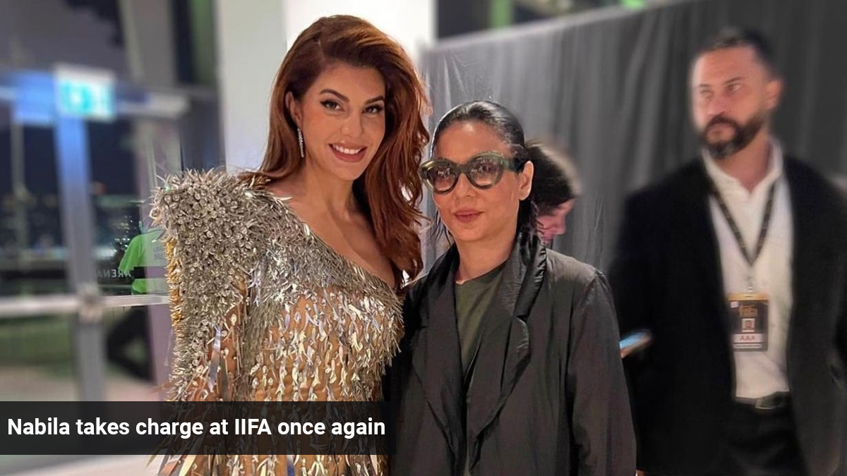 Nabila takes charge at IIFA once again