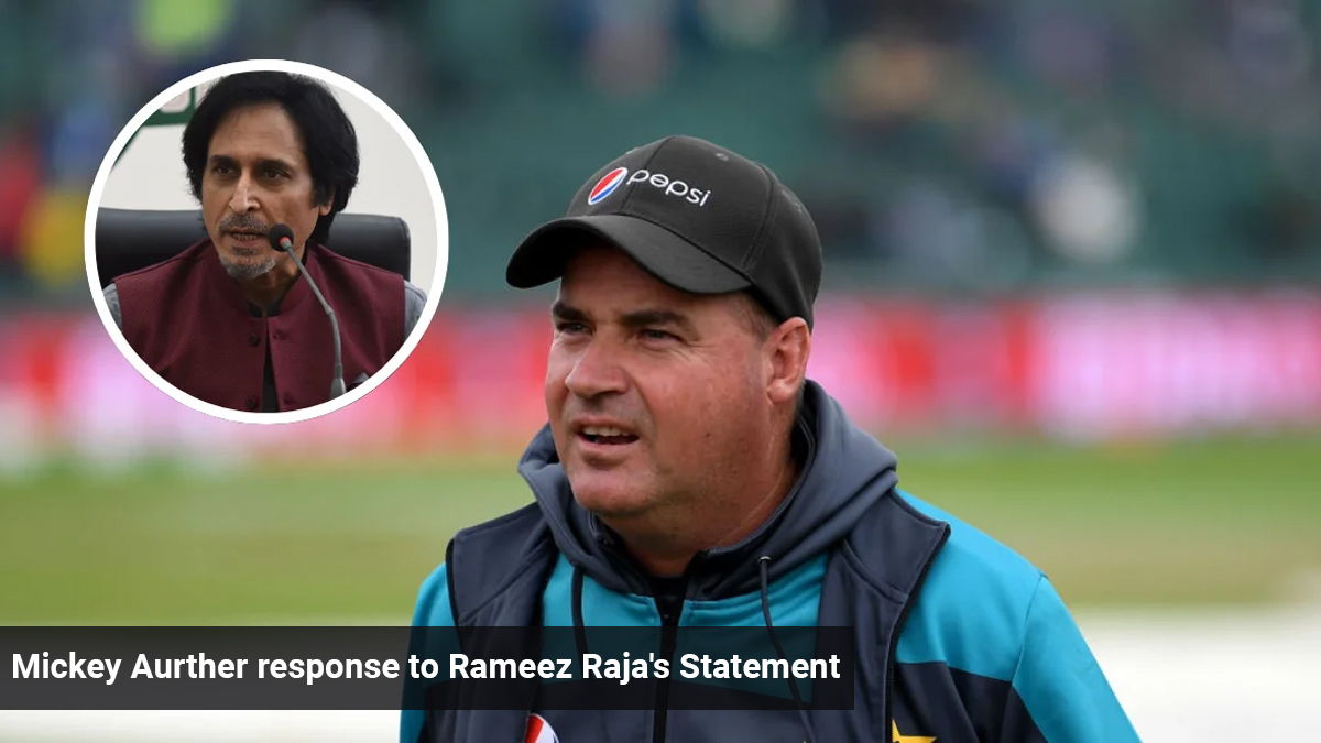 Mickey Aurther response to Rameez Raja's Statement