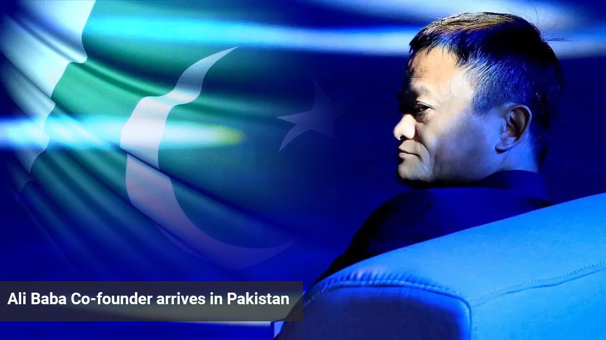 Ali Baba Co-founder arrives in Pakistan