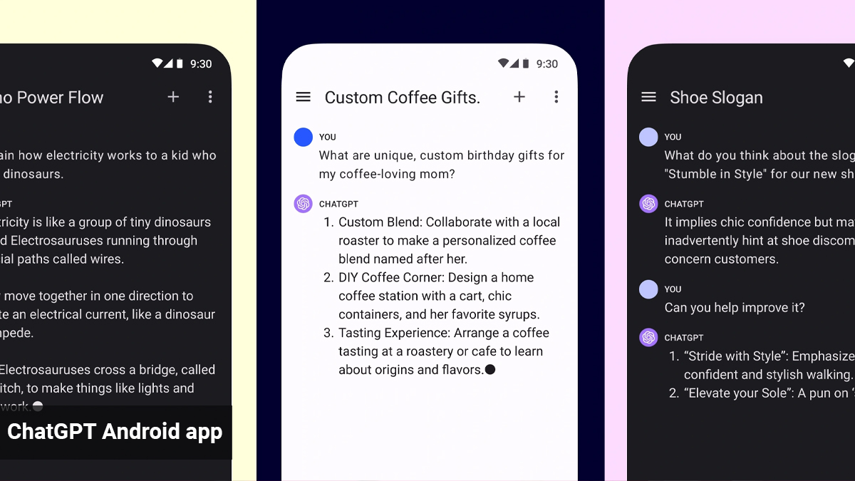 ChatGPT Android app