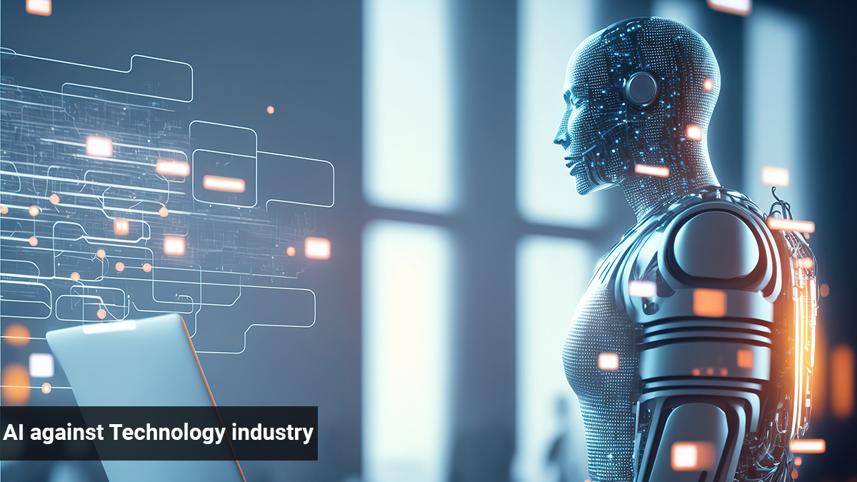 AI against Technology industry
