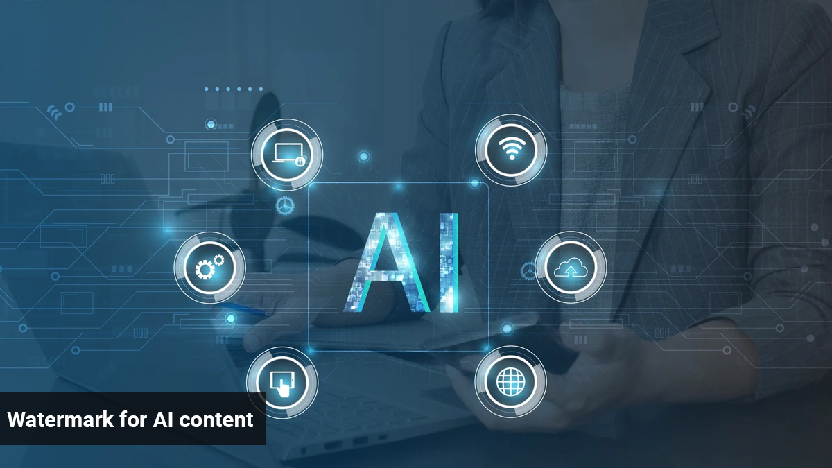 Watermark for AI content