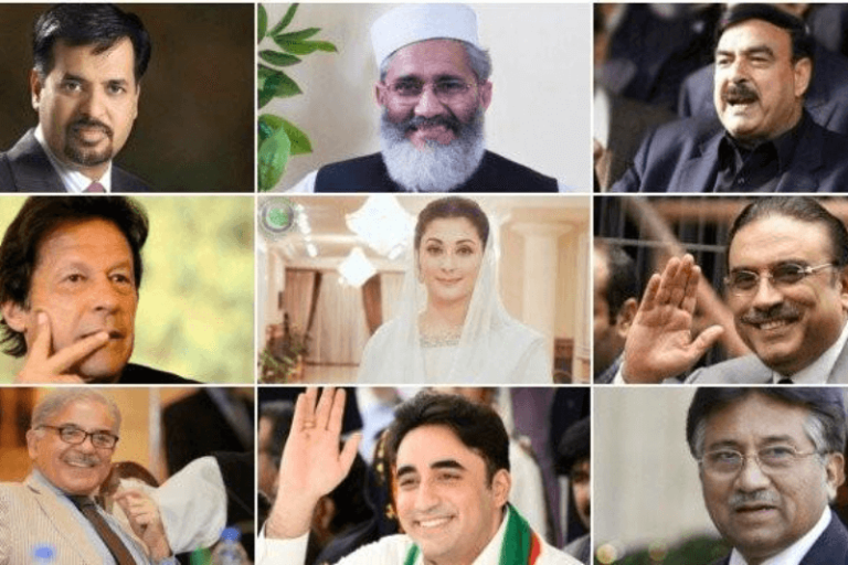12 most famous politicians in Pakistan