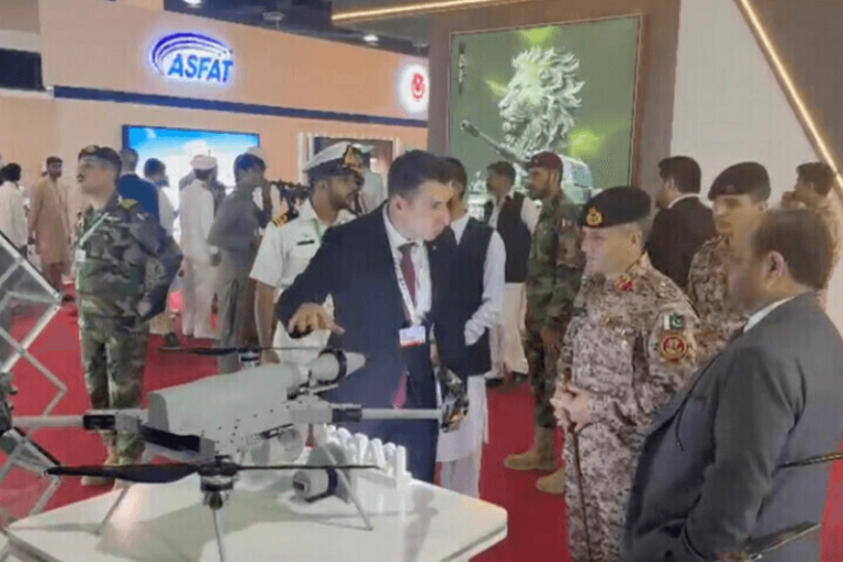 Pakistan showcases locally produced weapons as IDEAS 2024 kicks off in ...