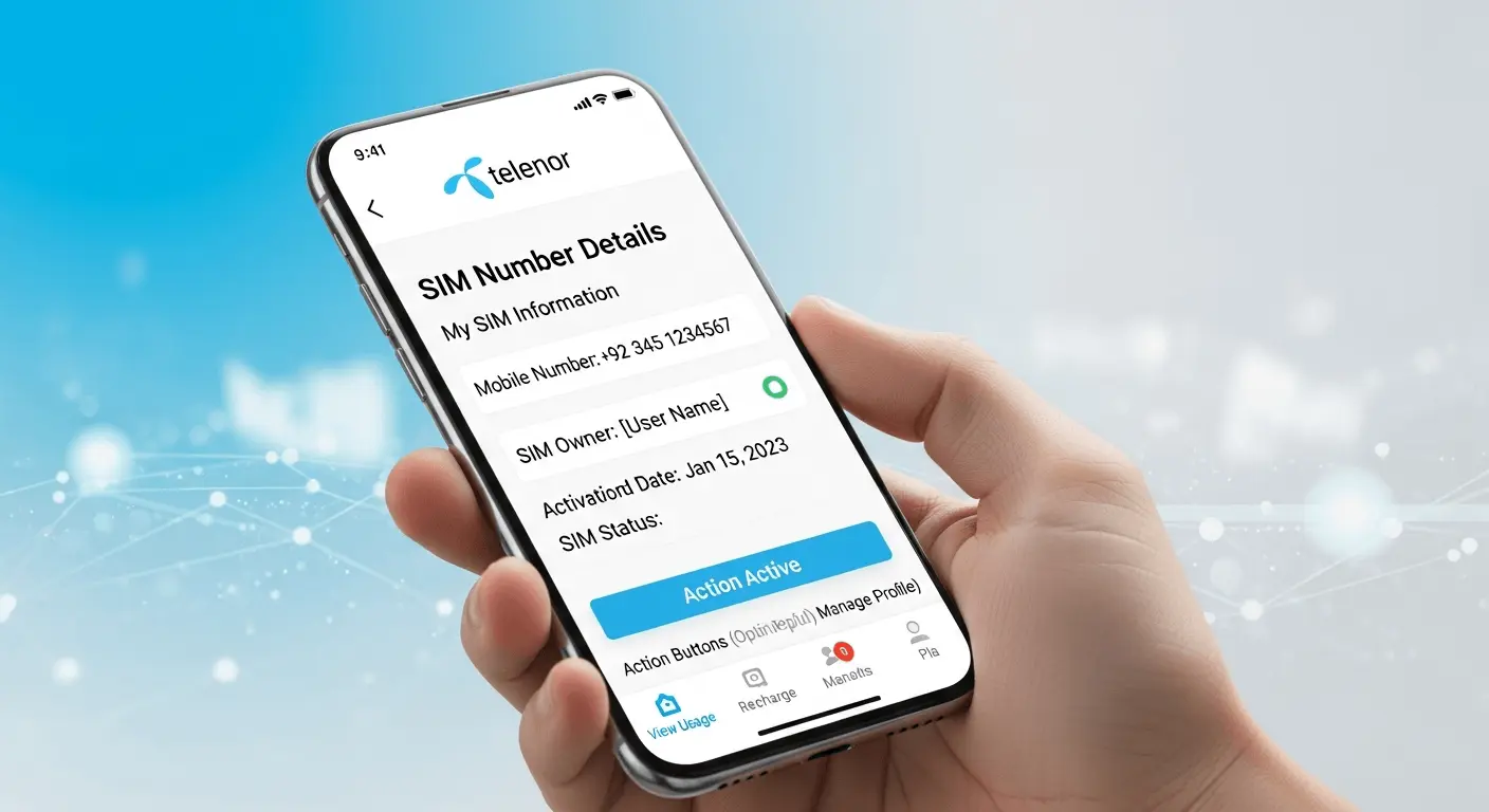Checking Telenor SIM Number Details: Easy and Quick Way