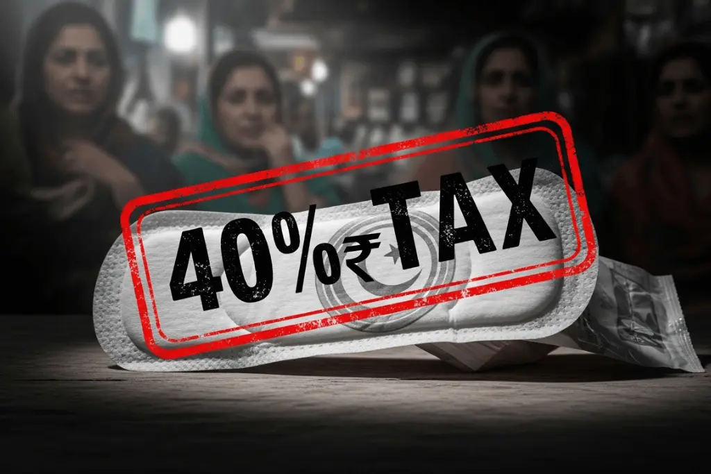 Pakistan Menstrual Pads Tax Sparks Outrage Over 40% Levy