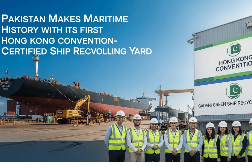 Pakistan opens Hong Kong–recognized Ship recycling yard