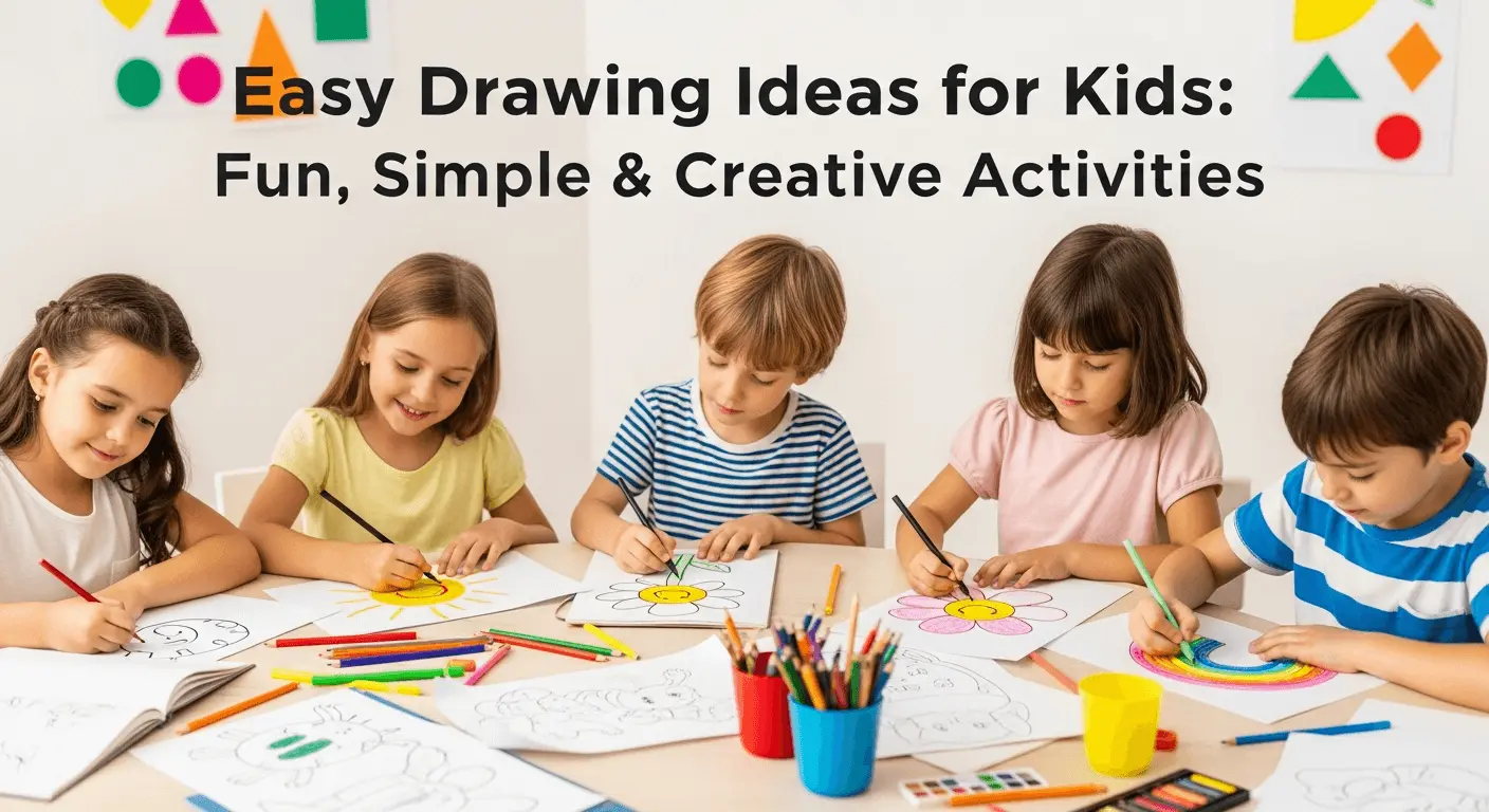 Drawing Ideas for Kids: Fun, Easy & Creative Activities